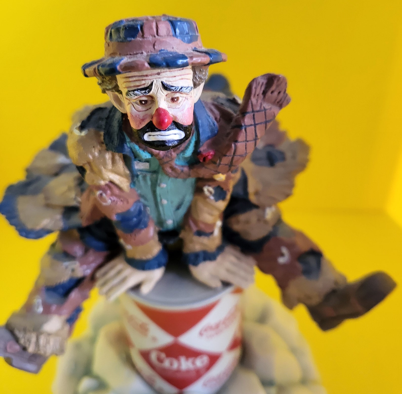 Vintaage Coca Cola and Emmett Kelly sip AND Zip 1994 Limited Edition - Etsy