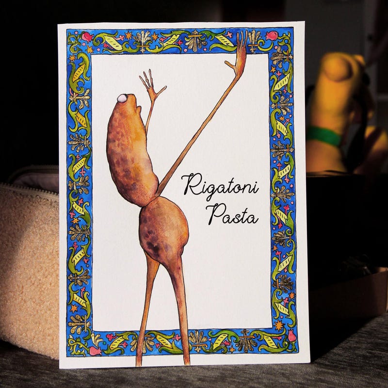 Marcus the Worm Rigatoni - Etsy