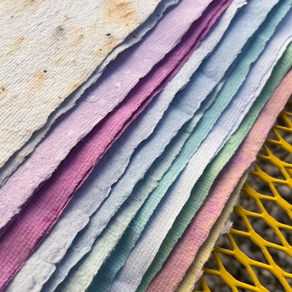 Handmade Paper Sheet - Etsy