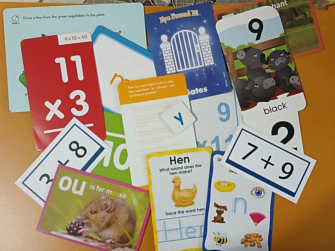 15 Flash Cards - Assortment, Great for Junk Journaling, Paper Crafting ...