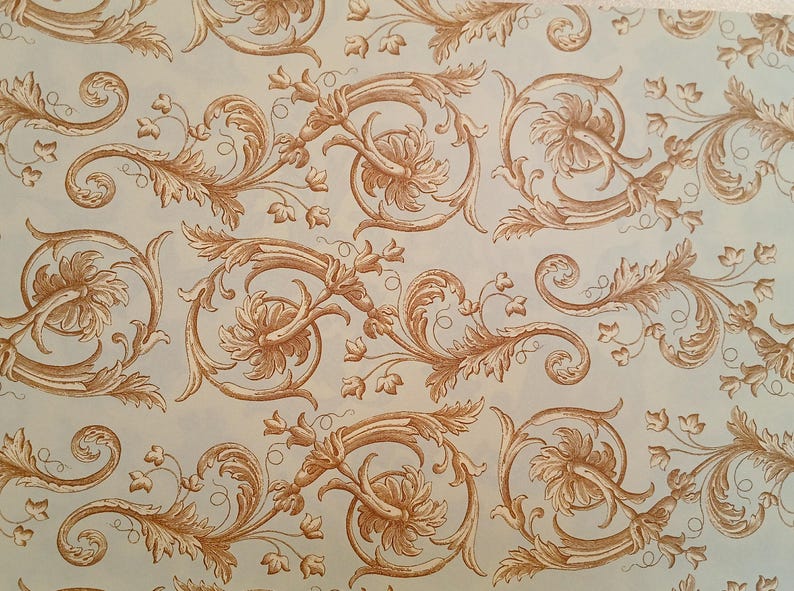 Variety Pack #5 of Italian Florentine Papers, 4 Patterns, 4 - 10 X 7 ...