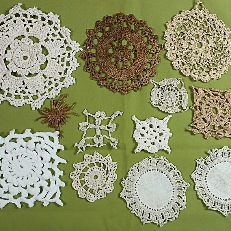 Colored Doilies - Etsy