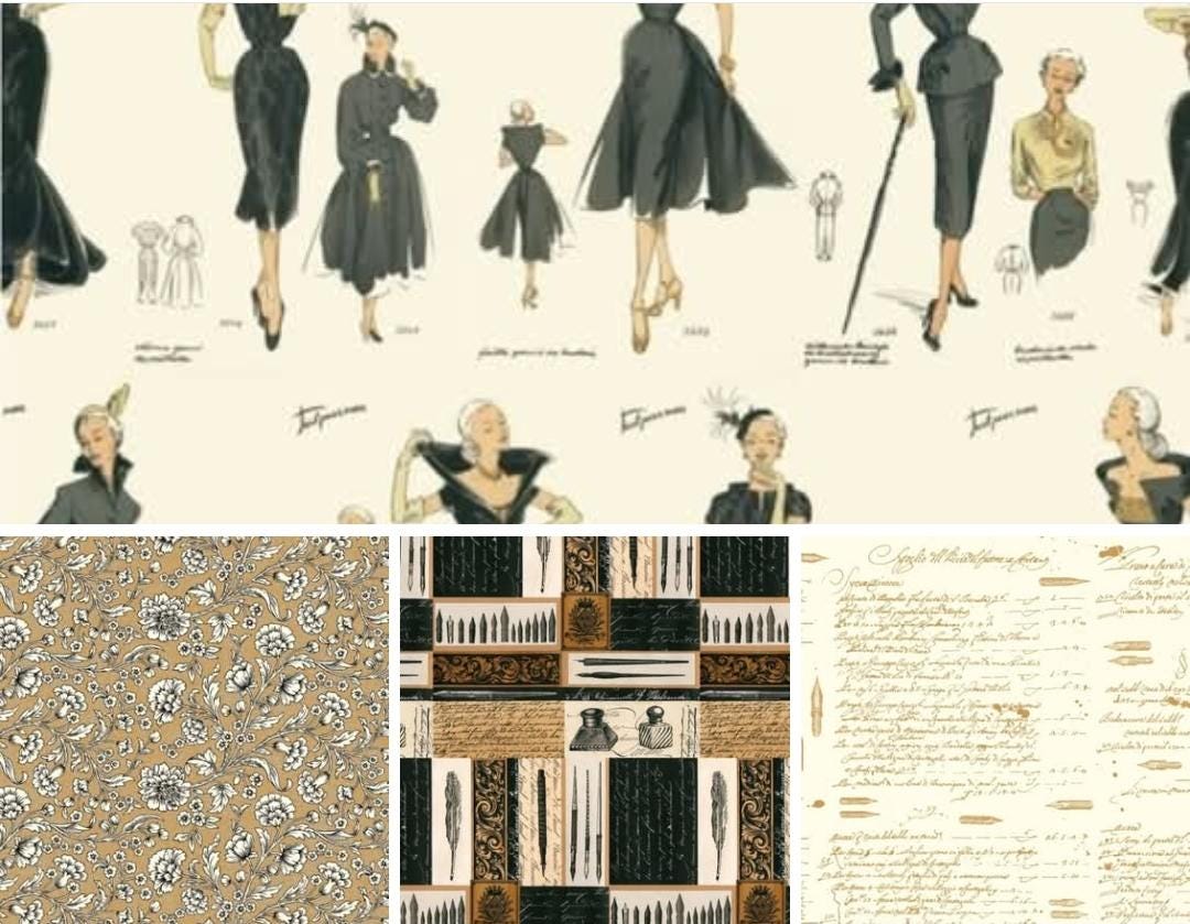 Variety Pack #2 of Italian Florentine Papers, 4 Patterns, 4 - 10 X 7 ...