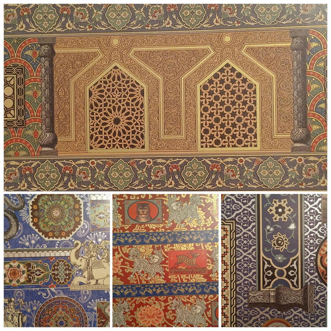 Variety Pack #14 of Italian Florentine Papers, 4 Patterns, 4 - 10 X 7 ...