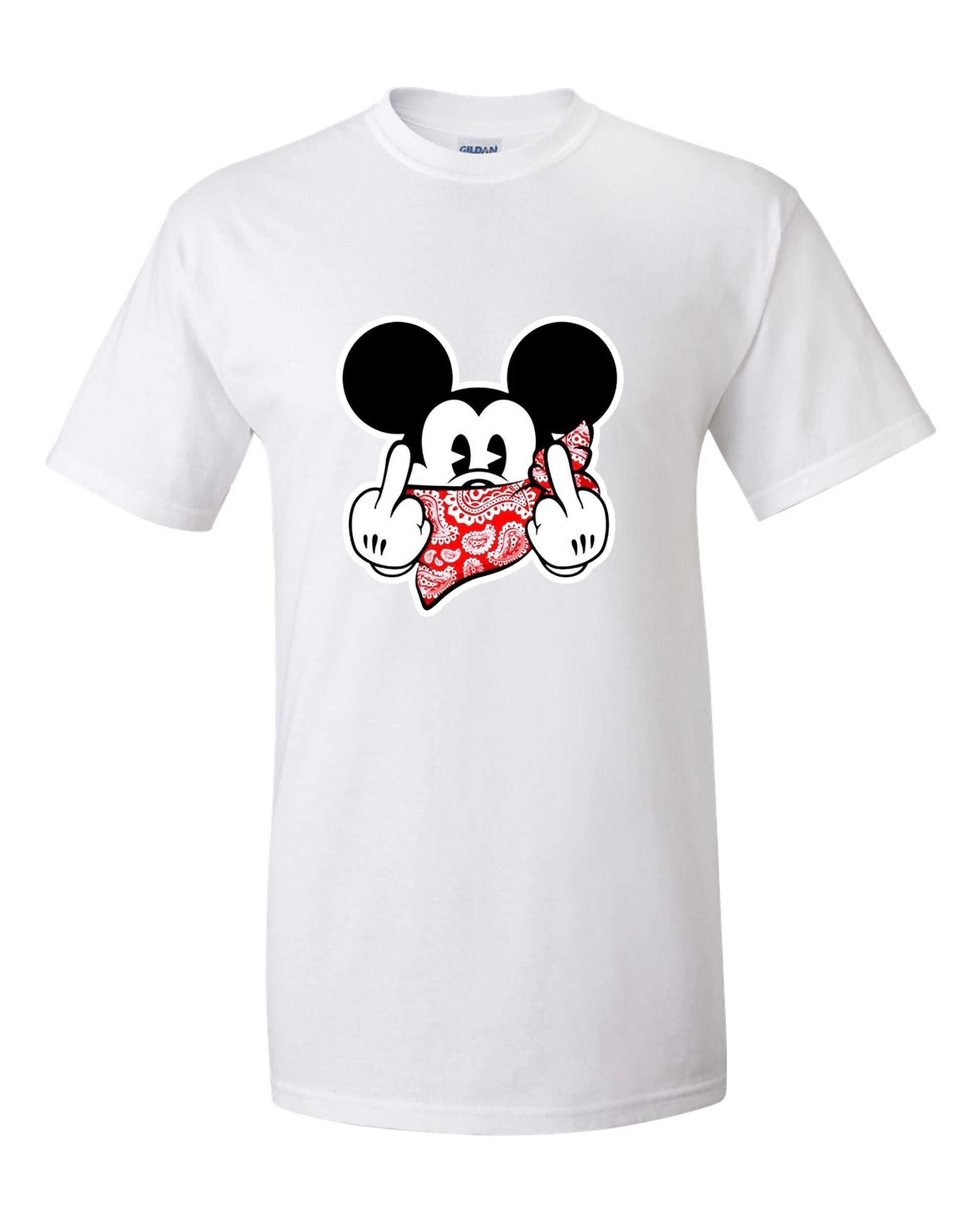 Badass Mickey-mickey Mouse Swag T-shirt - Etsy