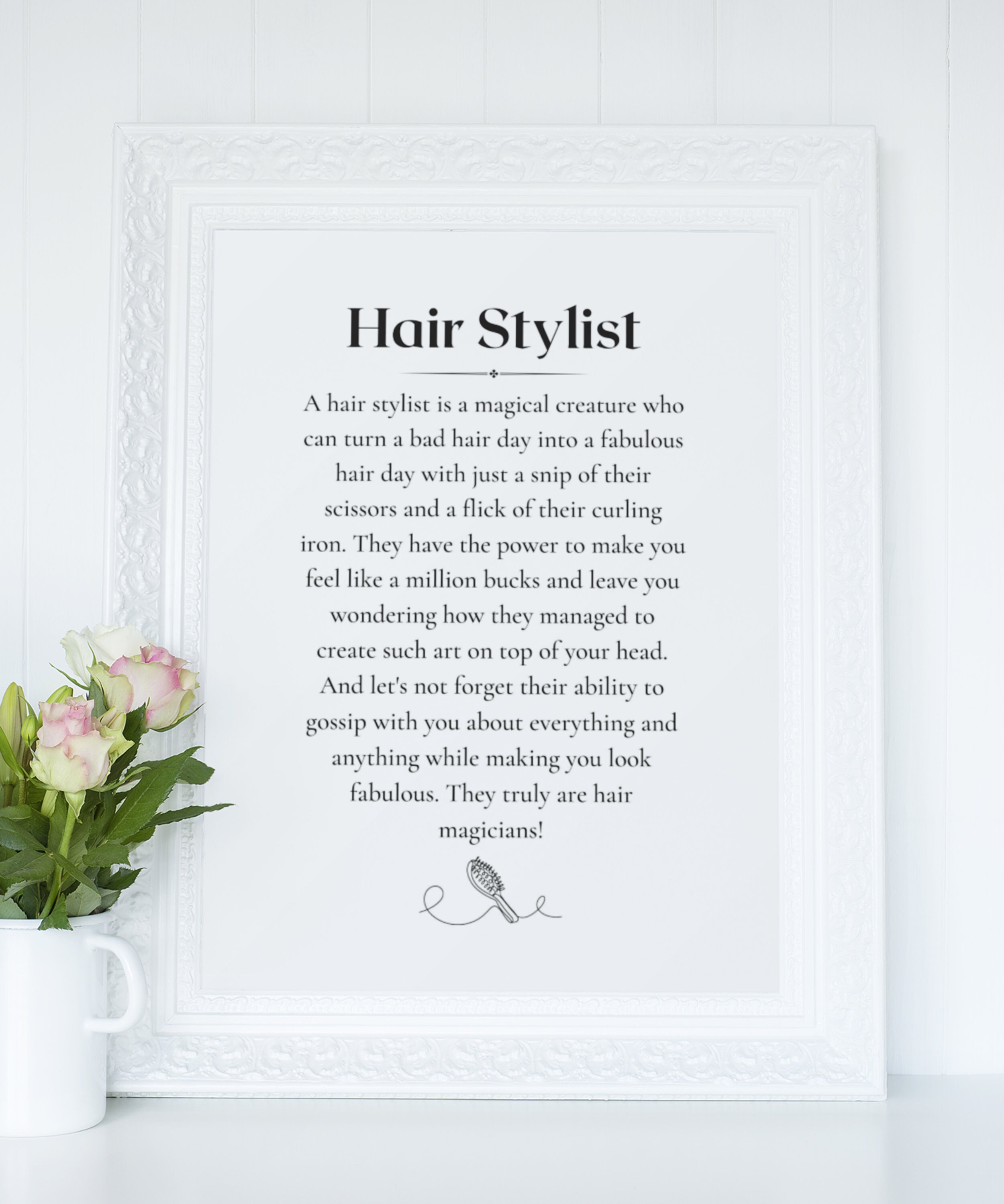 Hair Stylist Definition Printable Hair Salon Print Hair - Etsy