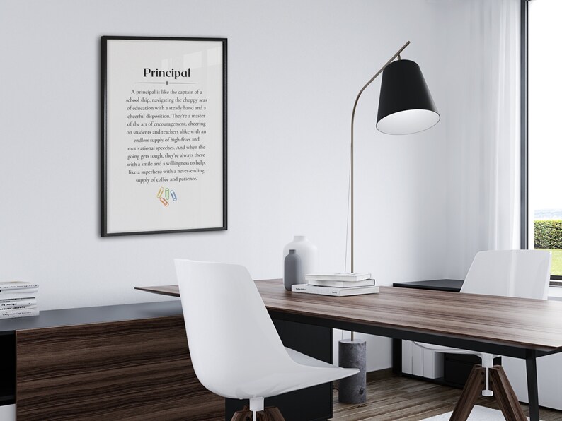 Principal Definition Printable School Principal Print Principal ...