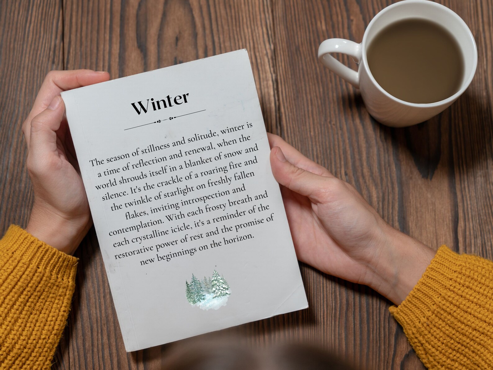 Winter Definition Printable, Seasonal Art, Office Decor, Motivational ...