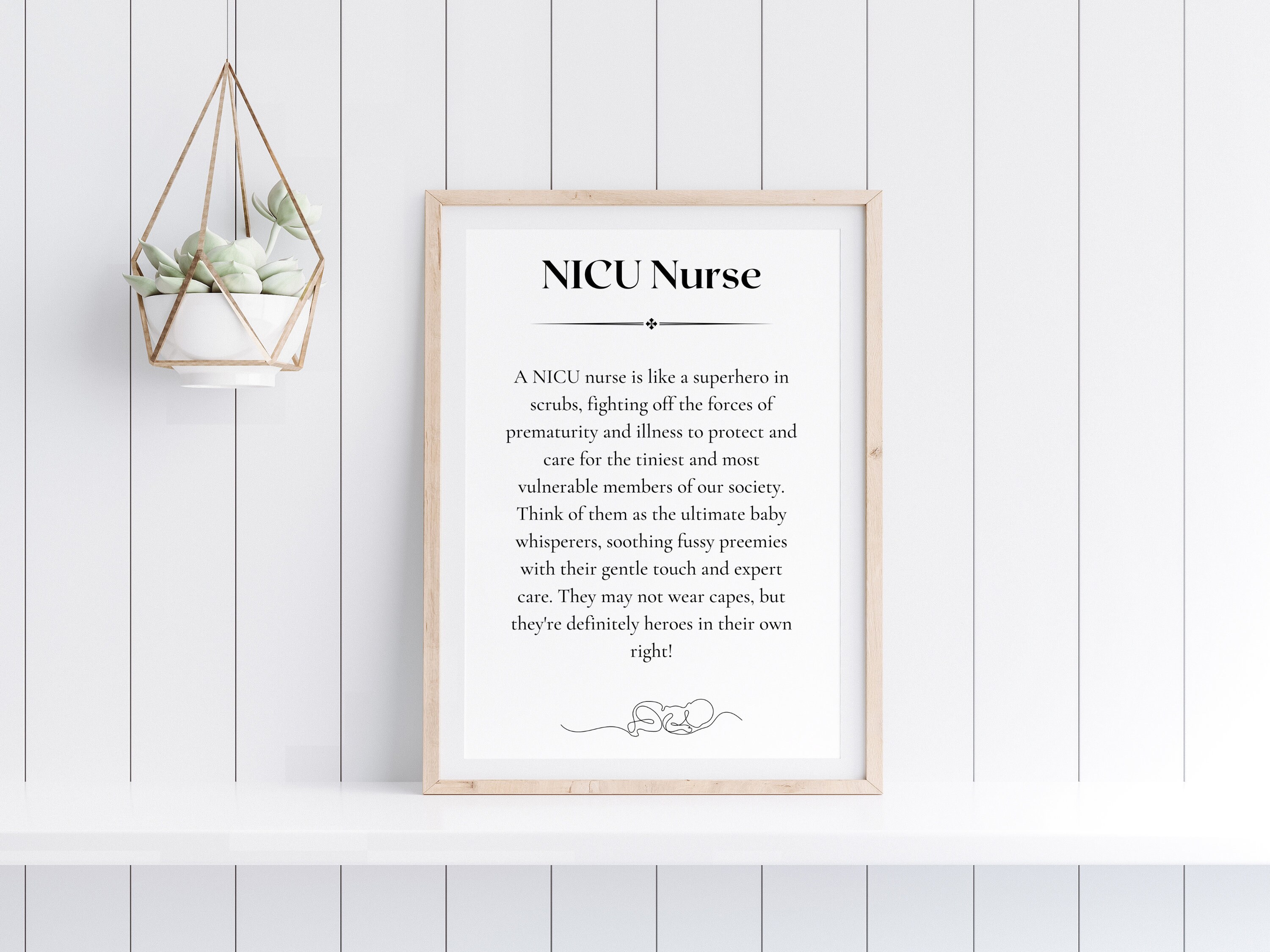 NICU Nurse Definition Printable | Nurse Wall Art | Neonatal Nurse Gift ...