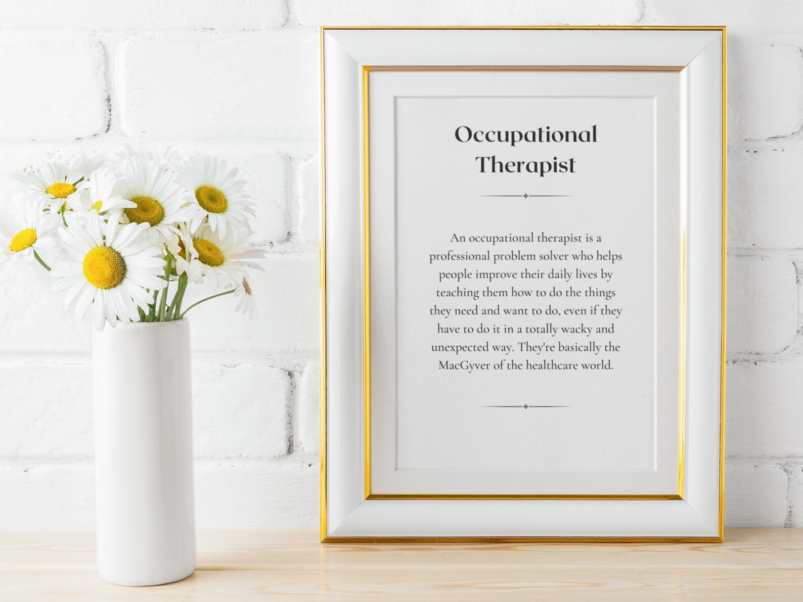 Occupational Therapist Definition Printable | Occupational Therapist ...