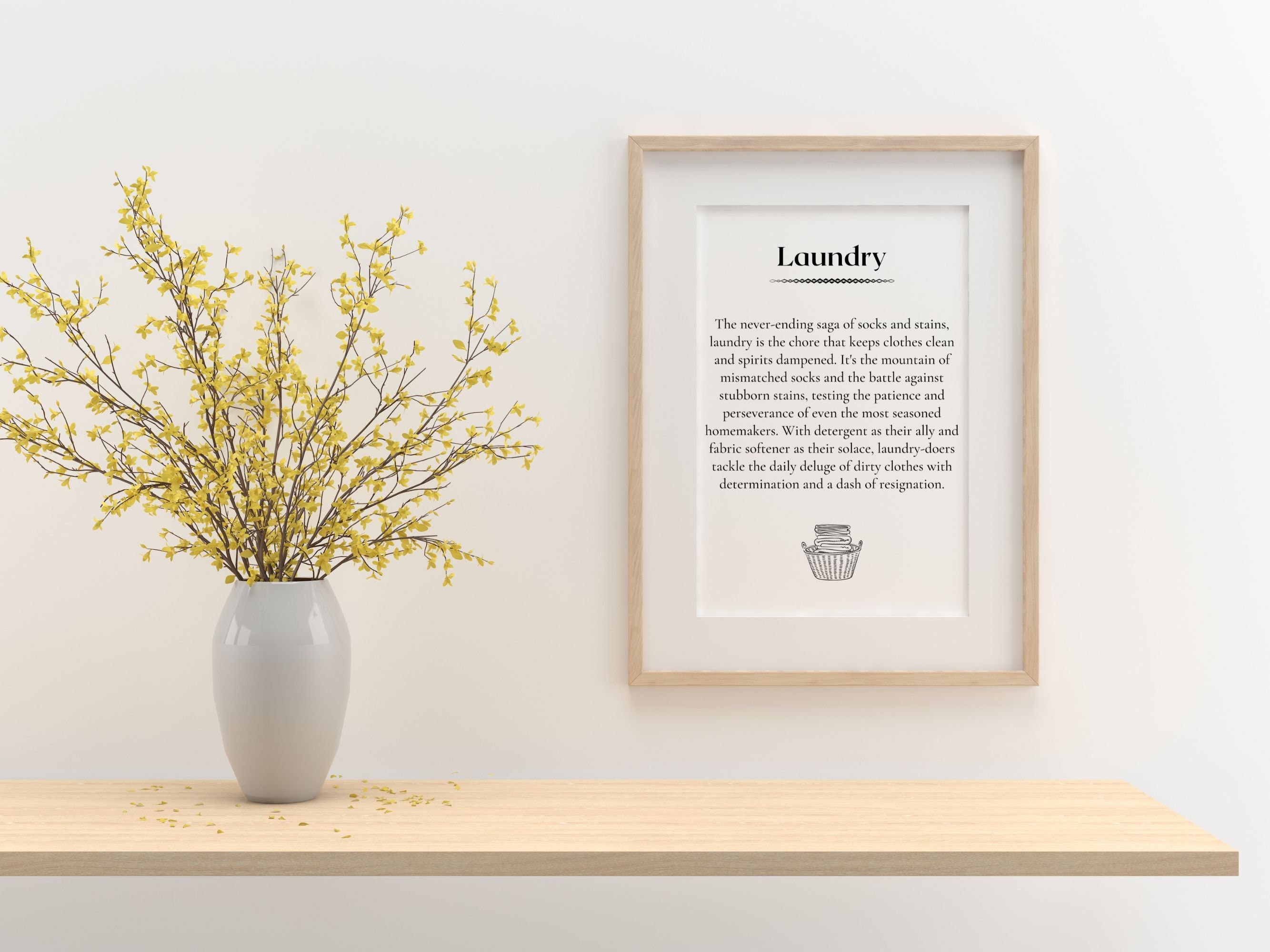 Laundry Digital Download | Laundry Room Decor | Instant Wall Art ...