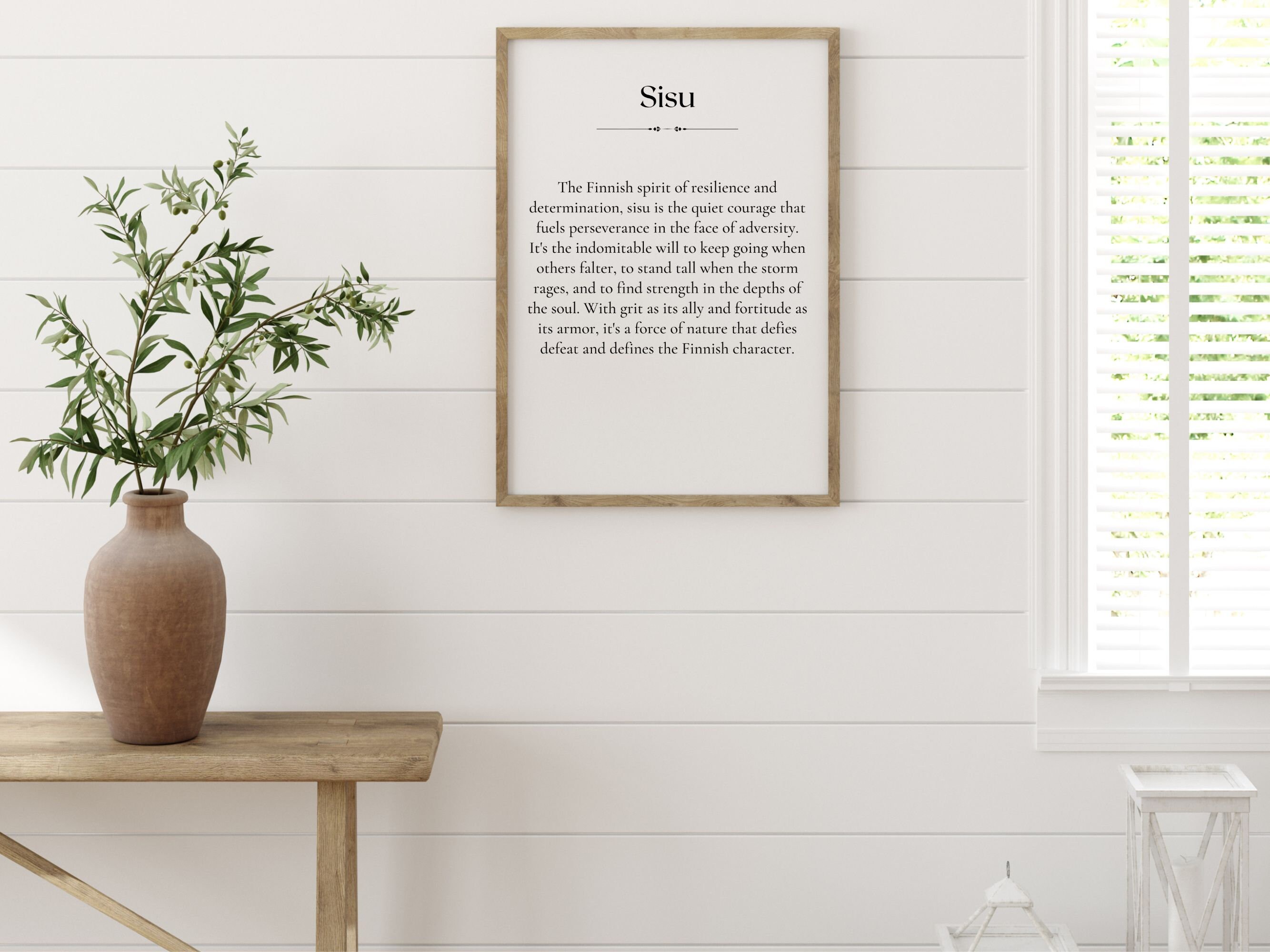 Sisu Definition Printable Wall Art, Finnish Decor Digital Download ...