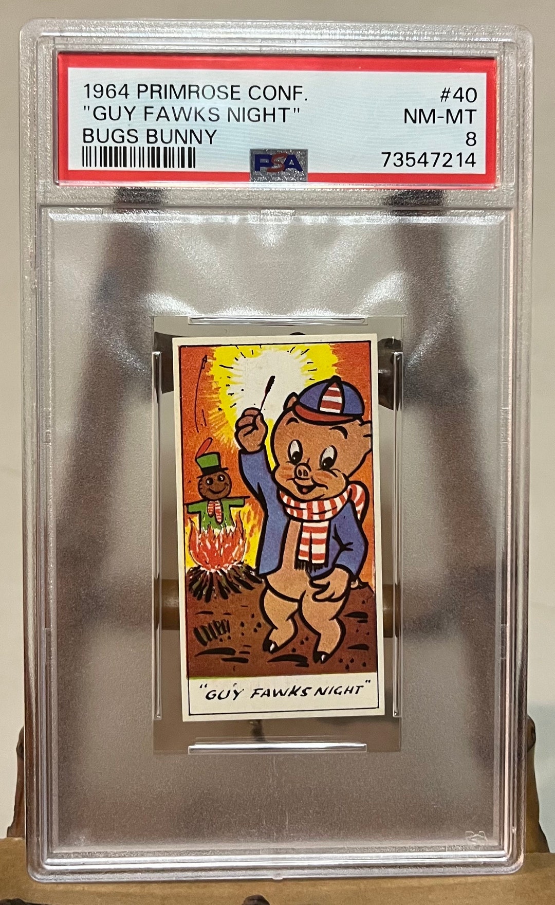 1964 guy Fawks Night Primrose Bugs Bunny 40 PSA 8 NM-MT Porky Pig - Etsy