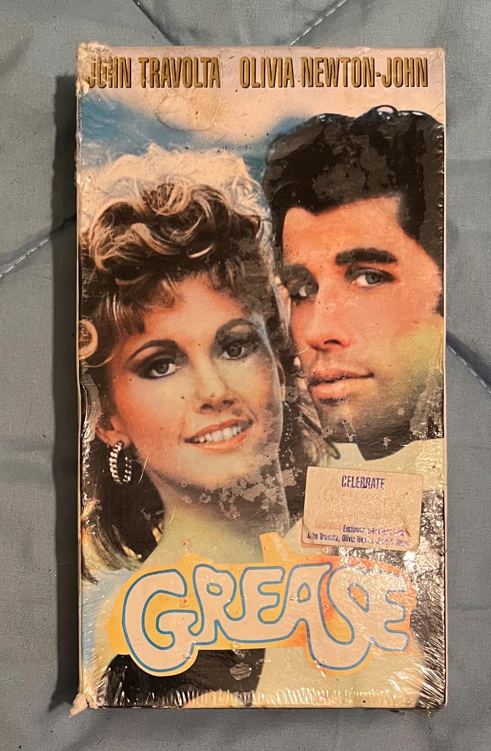 Grease (VHS, 1998, 20th Anniversary Edition) - John Travolta-olivia ...