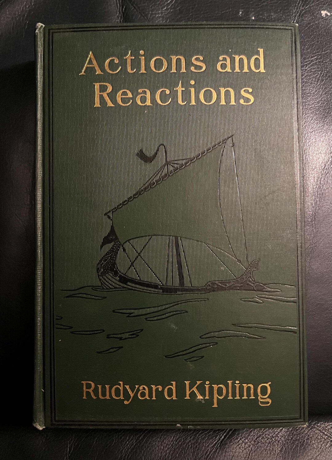Actions and Reactions by Rudyard Kipling 1909 HC 1st Edition - Etsy