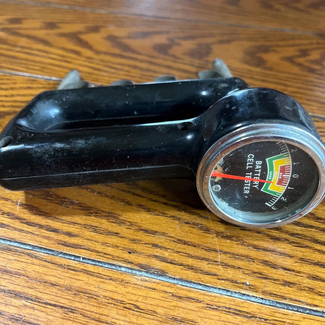 Vintage Gilbert Davis Battery Cell Tester 50’s 60’s - Etsy