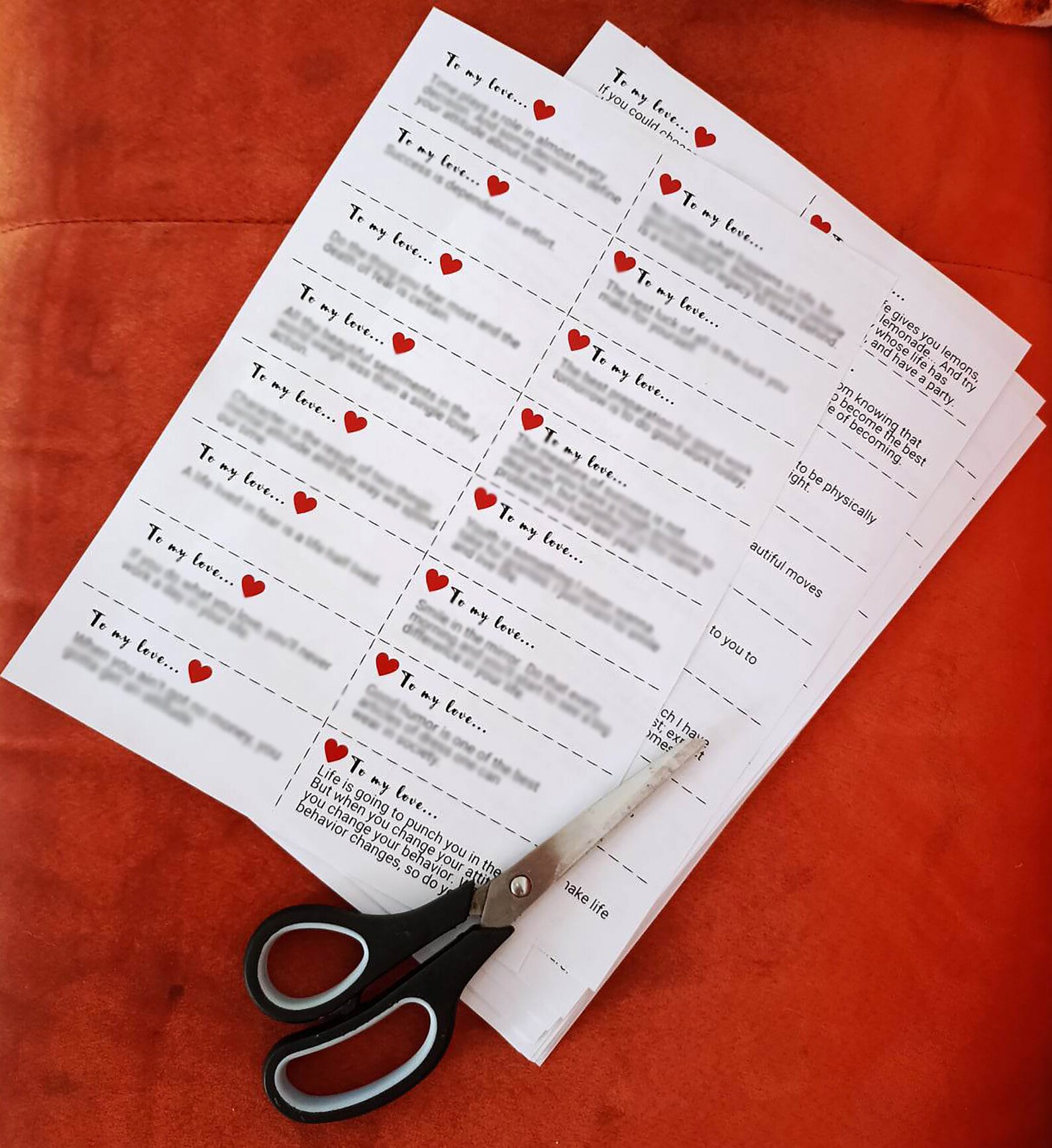 Printable 365 Love Messages, Birthday Love Notes, Printable Love Notes ...