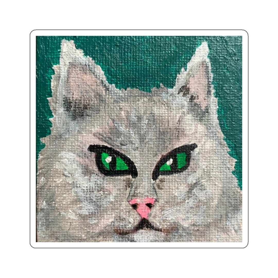 Cat Funny Cute Stickers Aesthetic Stickers, Laptop Stickers Pack, DIY ...