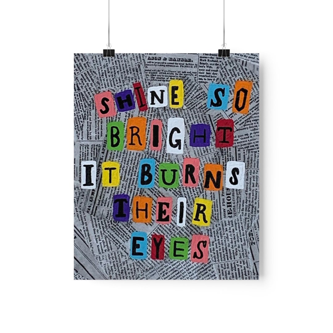 9”x11” Newspaper Quote Tumblr Matte Art Posters Decor - Etsy