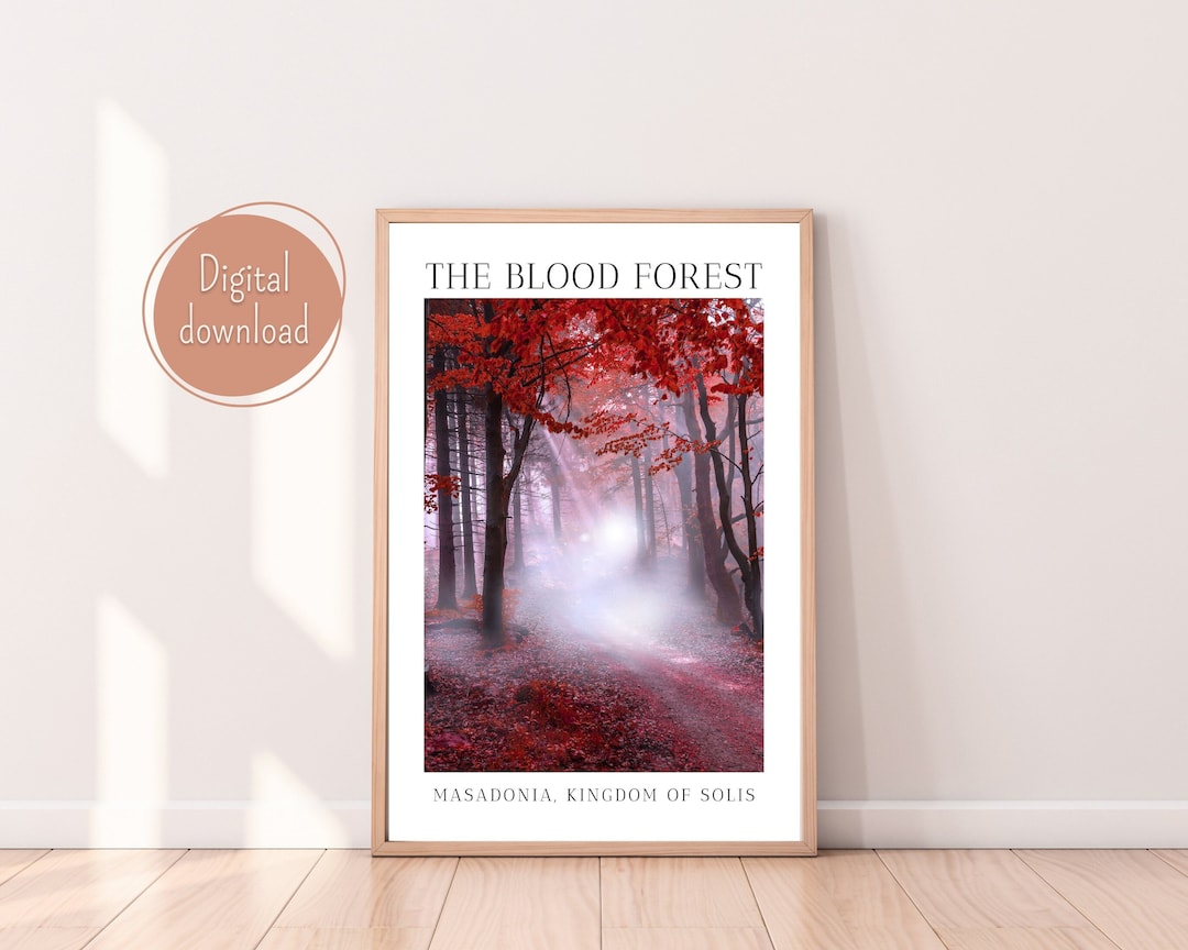 Blood Forest From Blood and Ash FBBA by Jennifer L Armentrout Inspired ...