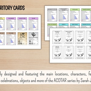 Prythianpoly, an ACOTAR Board Game Inspired in A Court of Thorns and ...