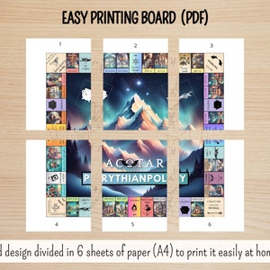 Prythianpoly, an ACOTAR Board Game Inspired in A Court of Thorns and ...