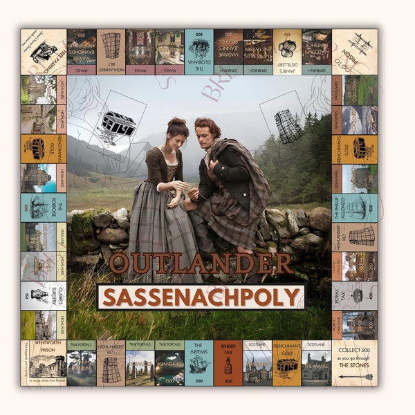 Outlander Puzzles - Etsy