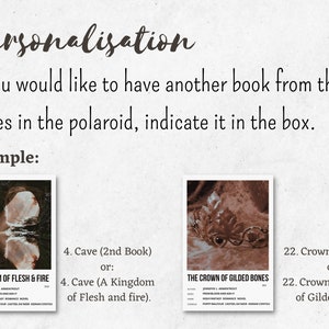 FBAA Aesthetic Polaroid Posters / From Blood and Ash Por Jennifer L ...