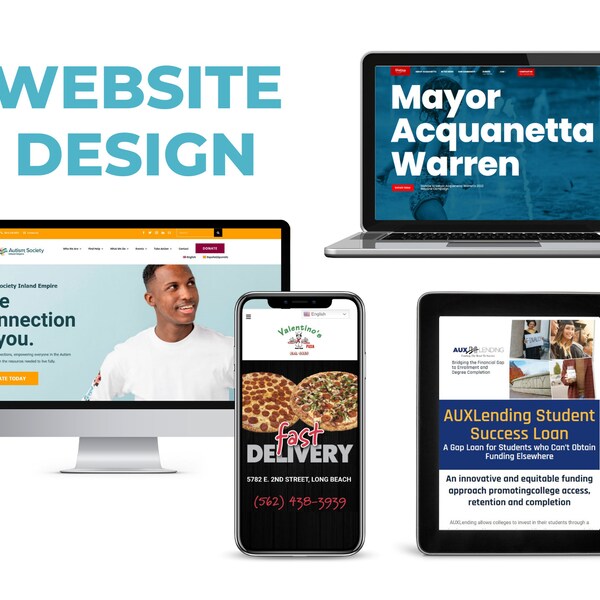 Web Site Template - Etsy