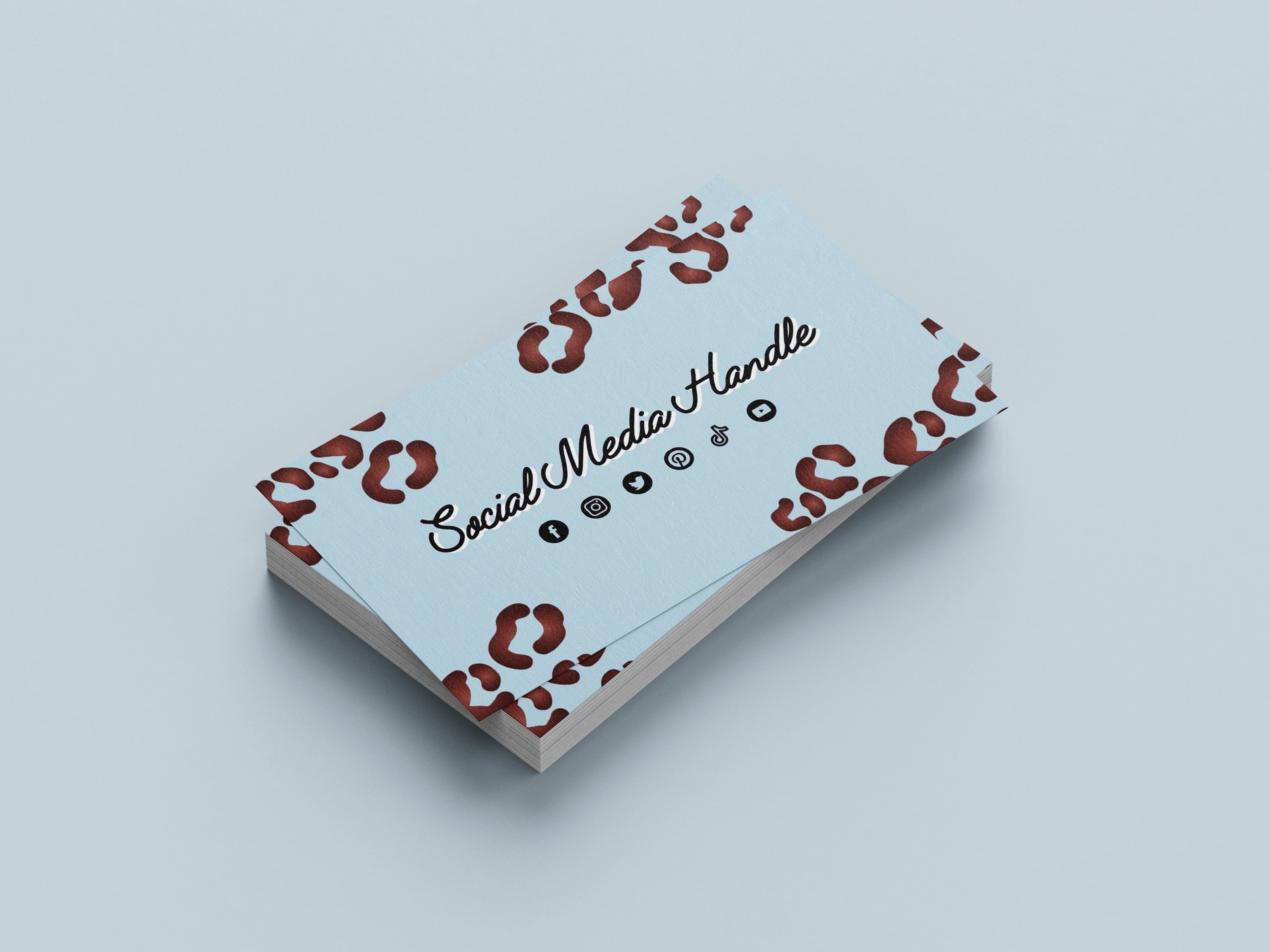 Make Your Mark Business Card Modern Business Card Digital Business Card ...