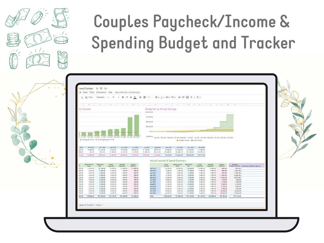 Couples, Relationship, Friends, Roommates Paycheck, Income & Expenses ...