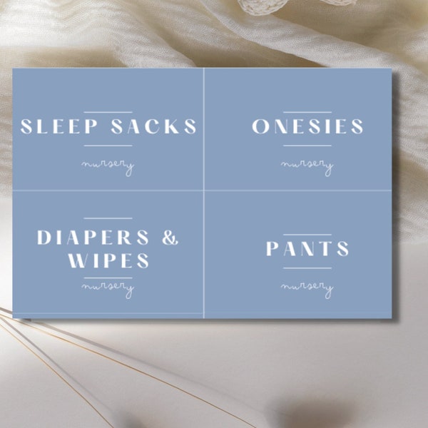 Nursery Labels - Etsy