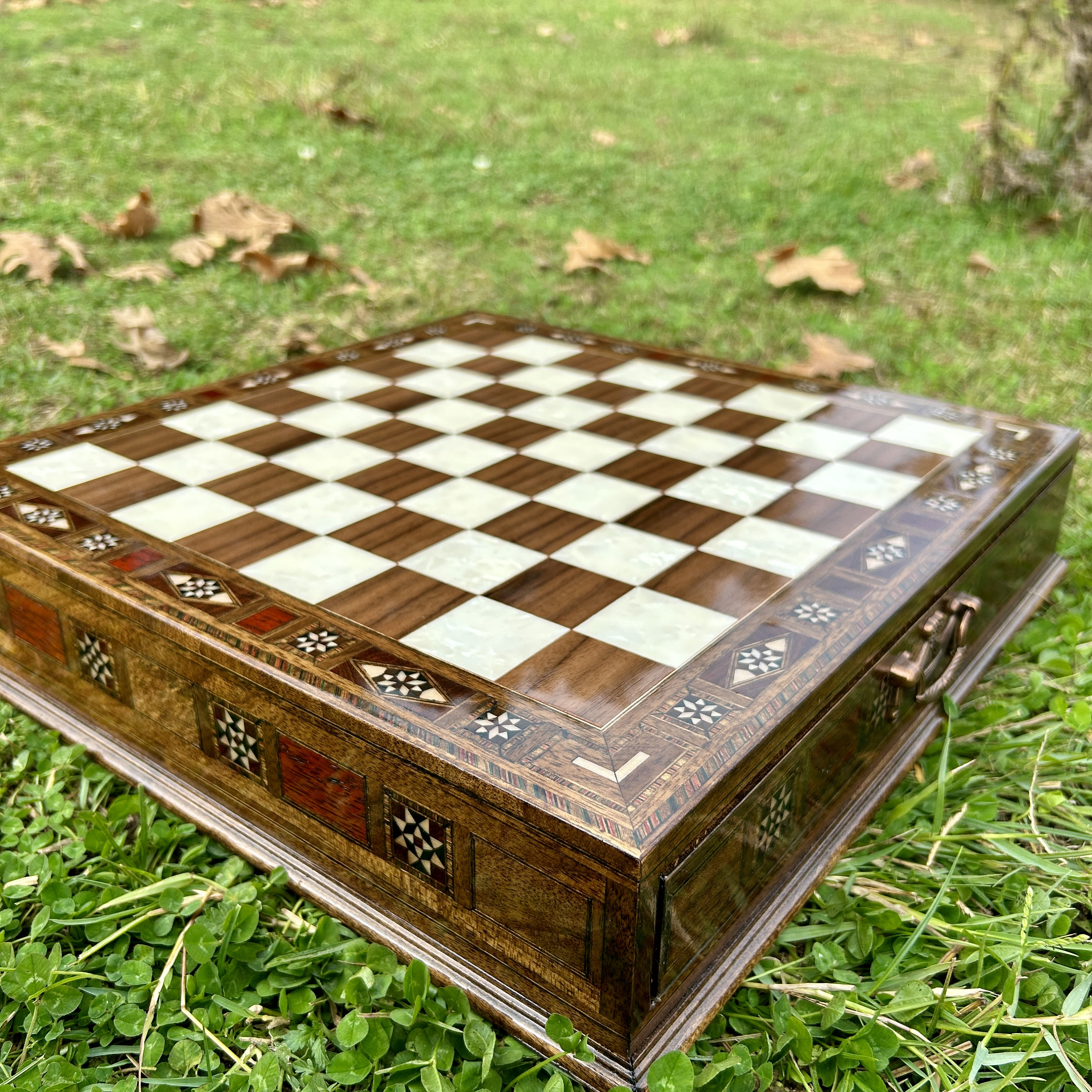 Luxury Handmade Large Chess Set, Personalized Birthday Gift, Chess ...