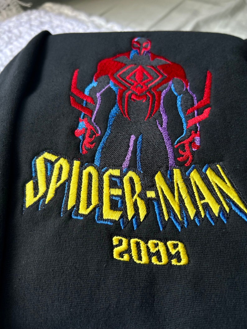 Spiderman Crewneck, Miguel O'hara, 2099, Spiderman Sweat, Spiderman ...