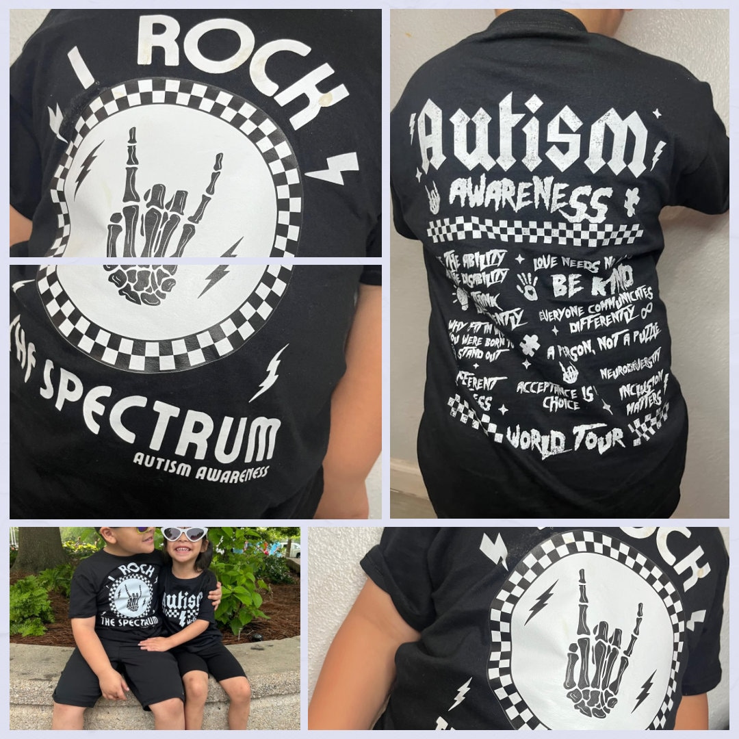 Autism Awareness, World Tour, Rock N Roll Shirts, Neurodiversity, I ...
