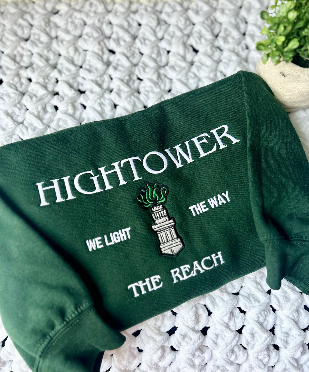 House Hightower, Alicent Hightower, Team Green, GOT, Embroidered ...