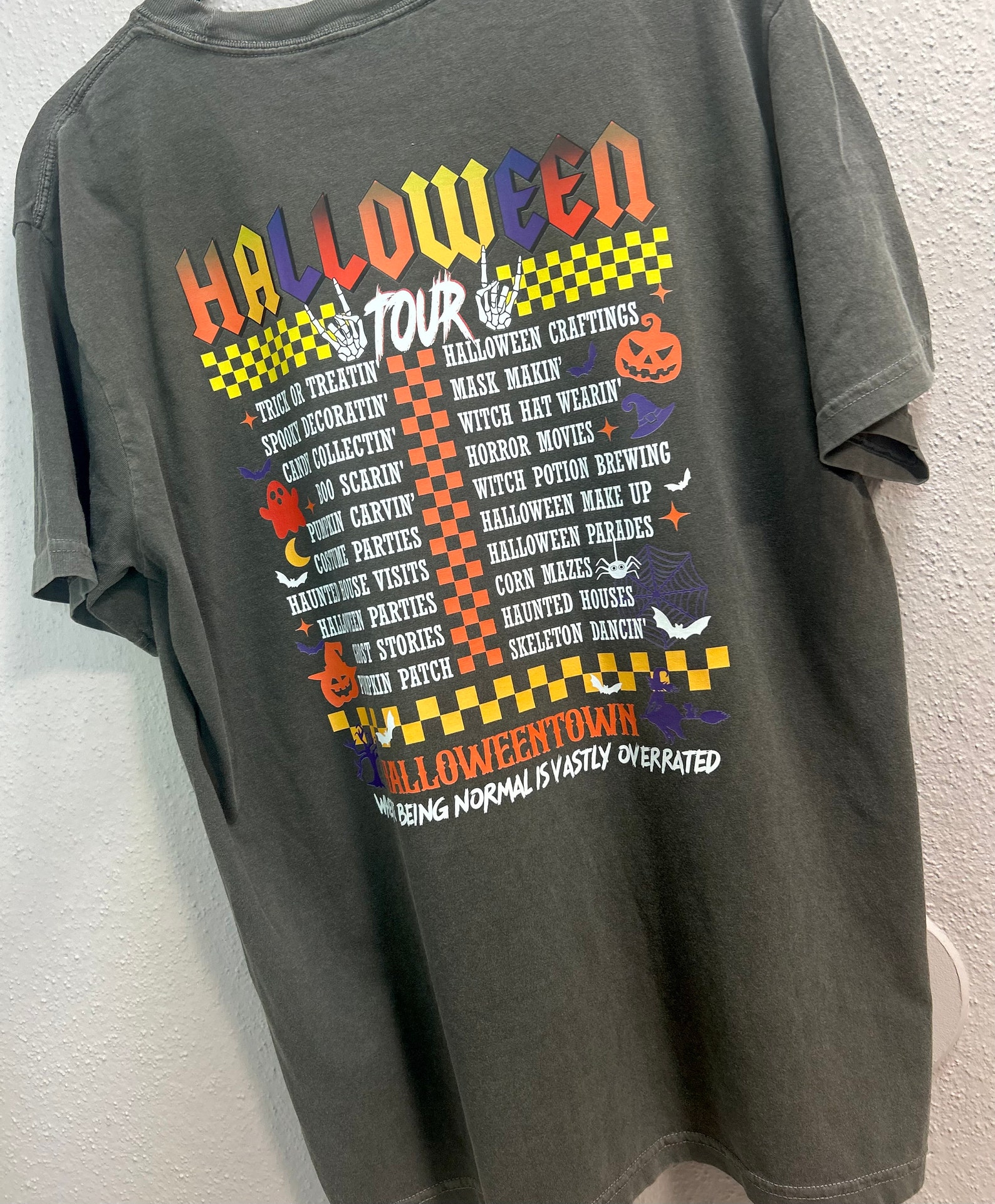 Halloween Tour, Halloween, Fall Shirt, Halloween Pumpkin, Autumn, Tour ...