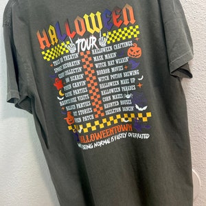 Halloween Tour, Halloween, Fall Shirt, Halloween Pumpkin, Autumn, Tour ...