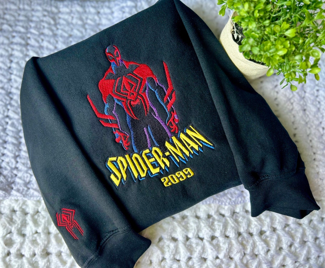 Spiderman Crewneck, Miguel O'hara, 2099, Spiderman Sweat, Spiderman ...