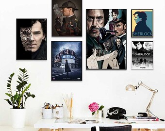 Sherlock Tv Series Poster - Etsy