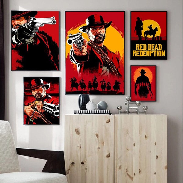 Red Dead Redemption 2 Poster - Etsy