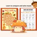 Fall Busy Book Printable Kids Activity Book Toddler Learning Binder ...