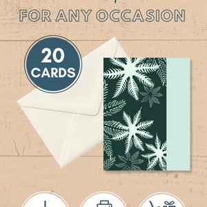 Greeting Card Printable Card for Any Occasion Card Printable Bundle of ...
