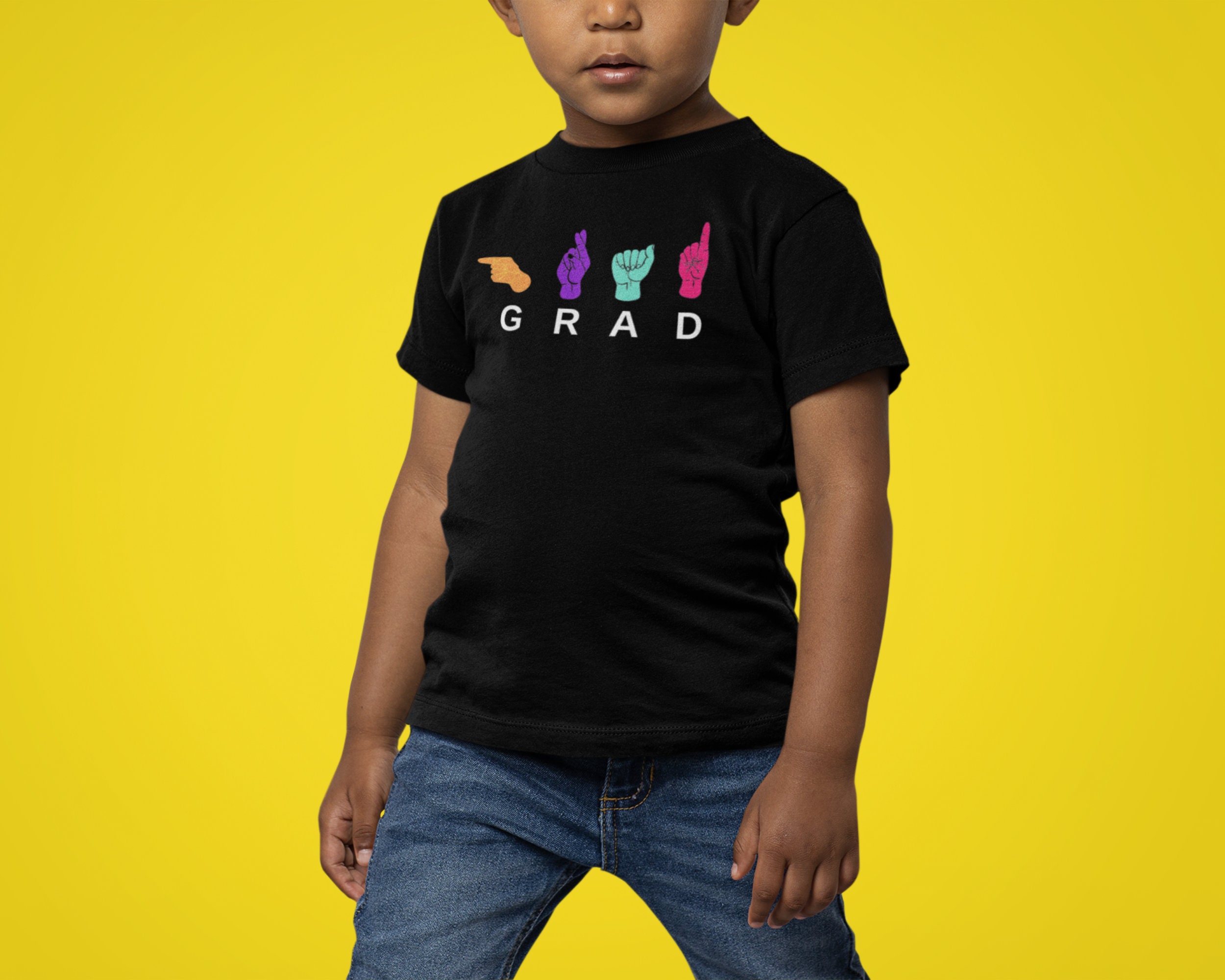 Sign Language Graduation Gift Tshirt for Grad ASL Student Gift for End ...