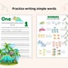Dinosaur Worksheets for Preschool Activity Printable Dinosaur Bundle ...