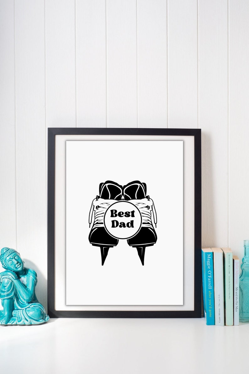 Father's Day Card for Hockey Dad Birthday Card Printable Envelope ...