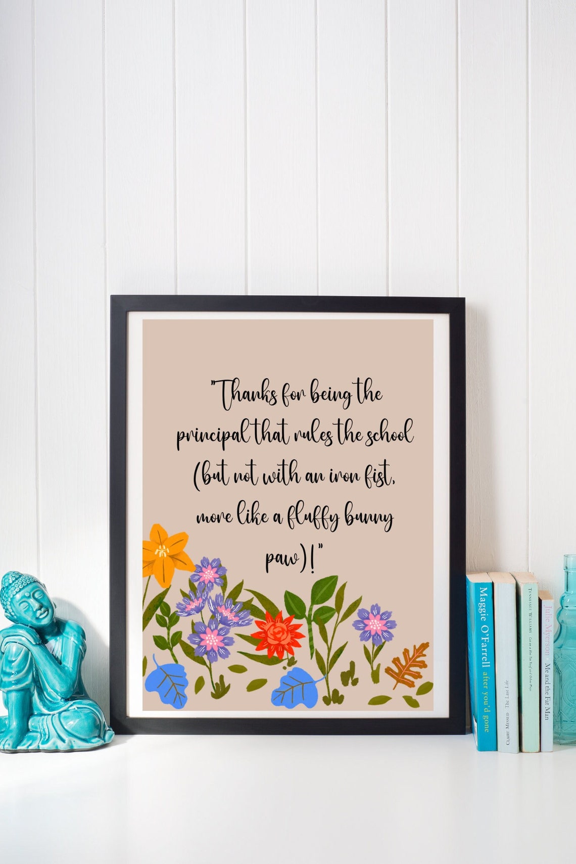 Principal Appreciation Thank You Card for Principal End of Year Teacher ...