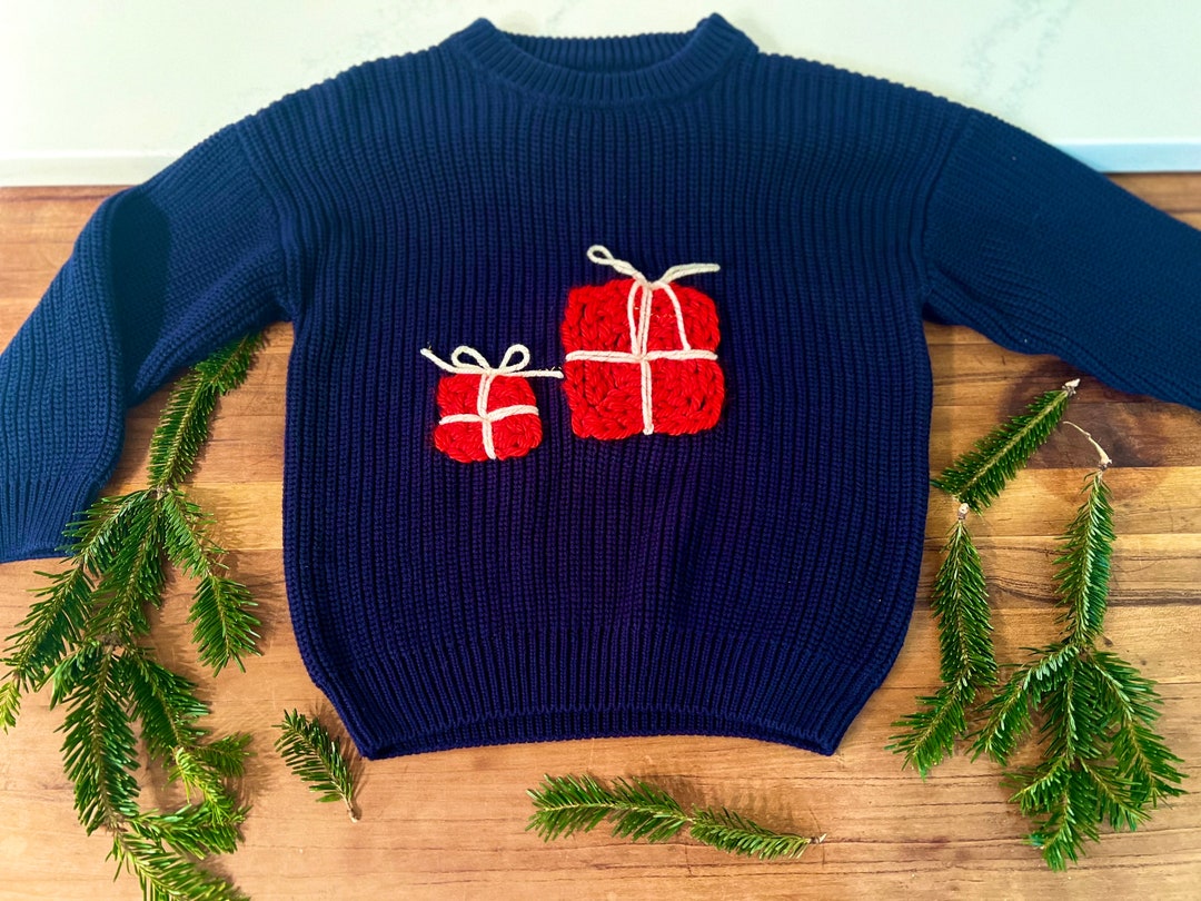 Gift Box Sweater - Etsy
