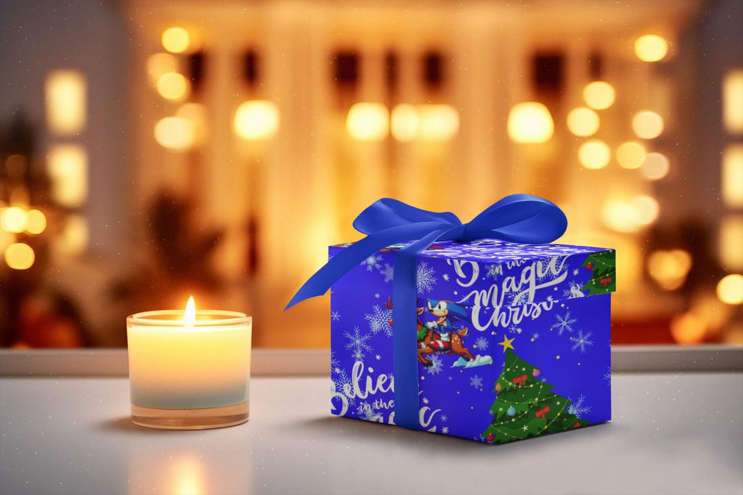 Sonic Gift Wrapping Paper Rolls, 1pc - Etsy