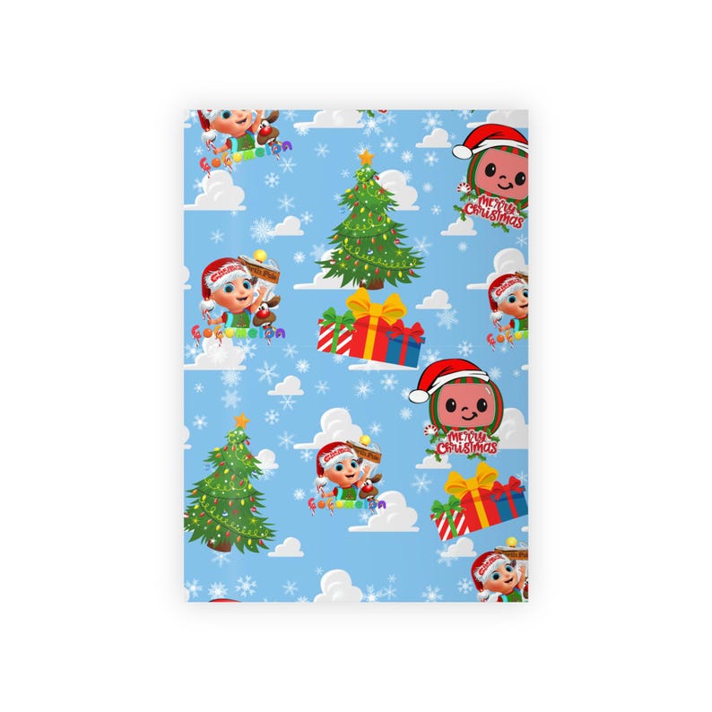 Cocomelon Design Fun and Colorful Gift Wrap for Birthdays, Parties, and ...
